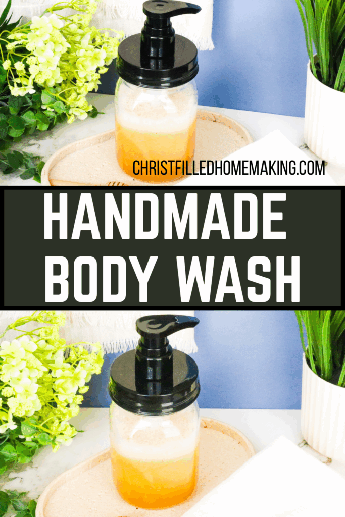 Simple Handmade Body Wash – All Natural Moisturizing Recipe