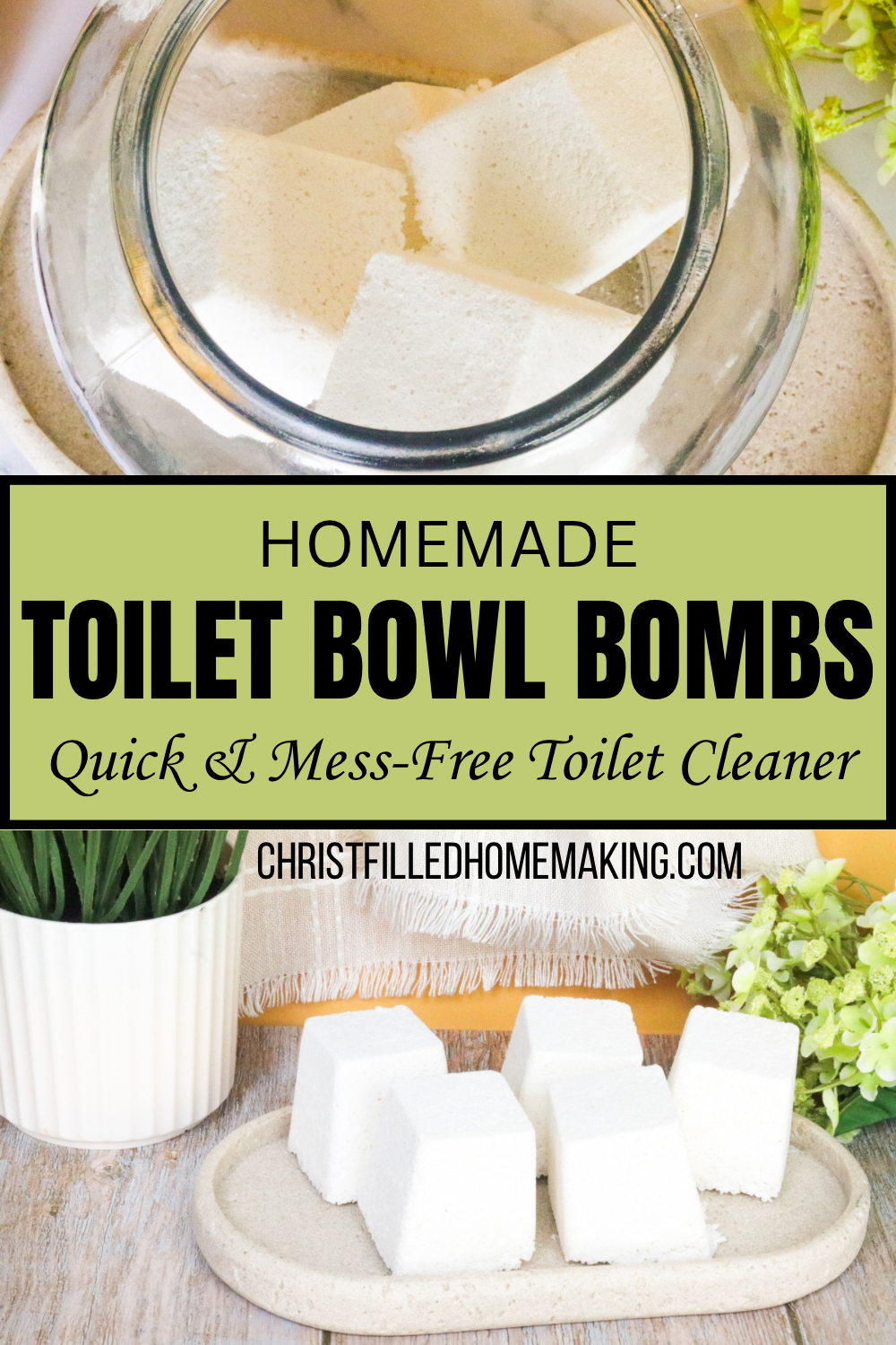 Toilet Bowl Bombs – Easy Natural Toilet Cleaner Made at Home